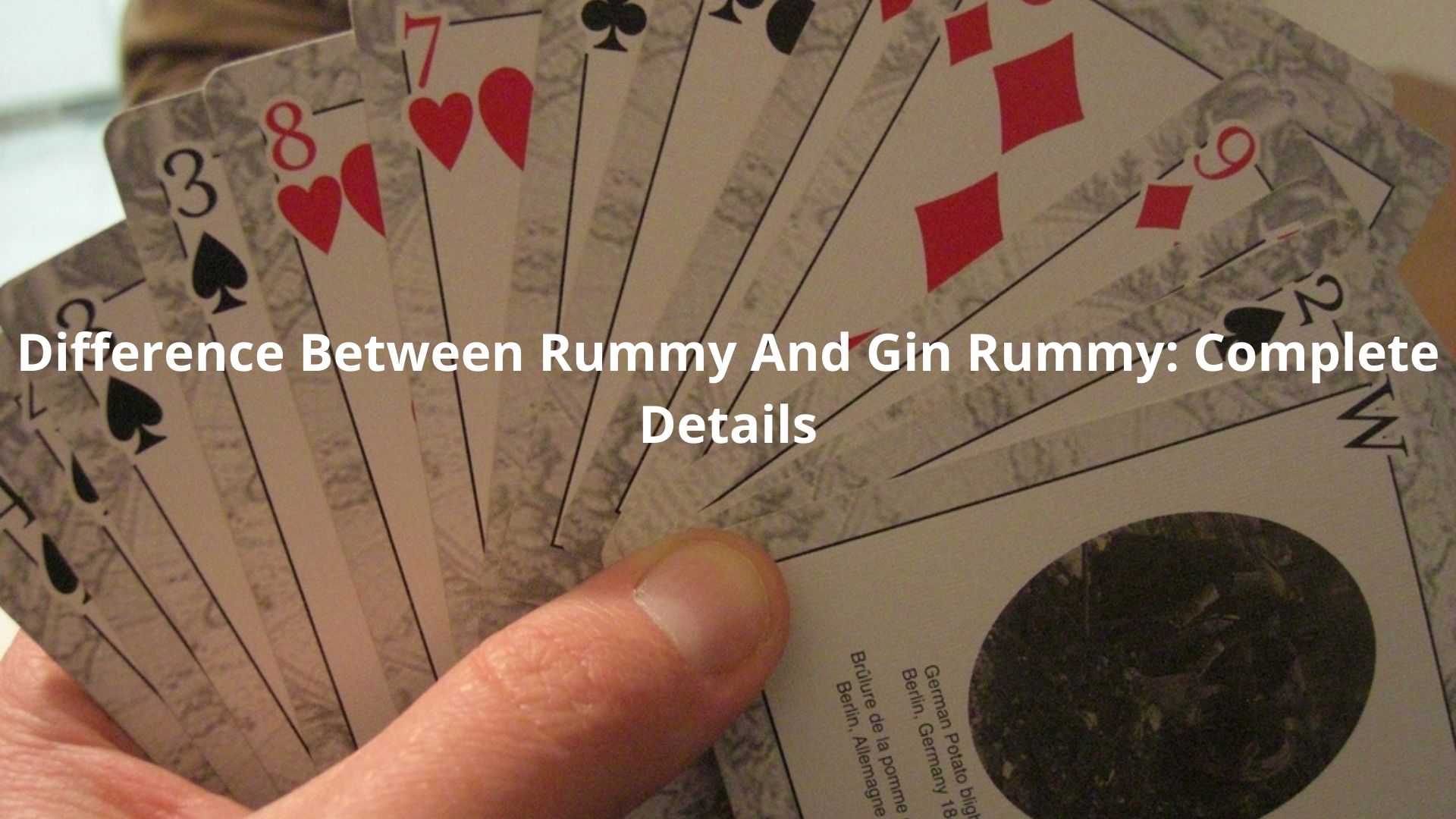 Difference Between Rummy and Gin Rummy: Complete Details - Top US Casino